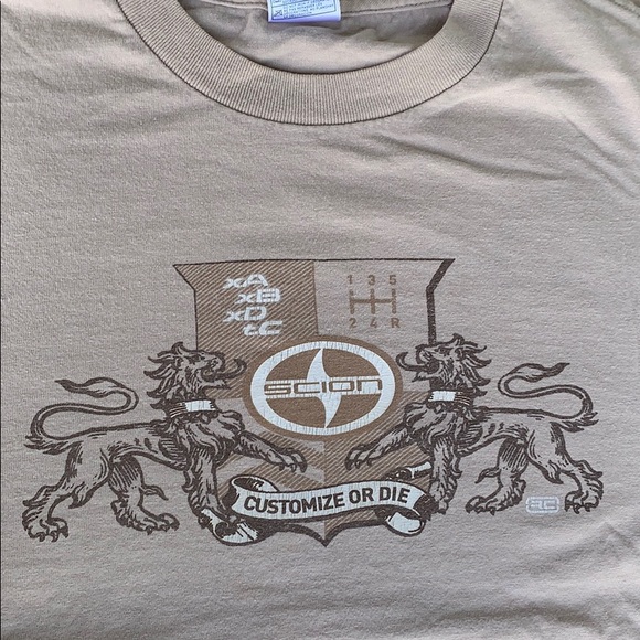 Alstyle | Tops | Scion Royalty Graphic Tee Gears Medium P | Poshmark